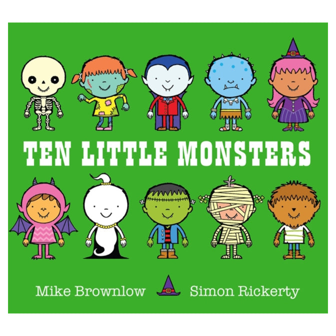 Ten Little Monsters Board Book | Books | Rockaway Toys