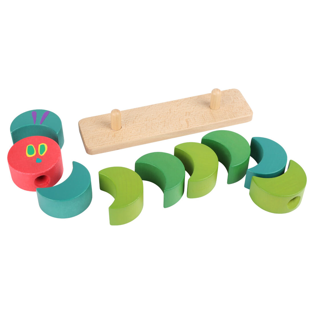 Small Foot The Very Hungry Caterpillar Stacking Game – Rockaway Toys