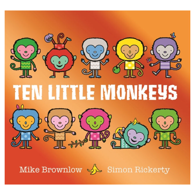 Ten Little Monkeys | Books | Rockaway Toys